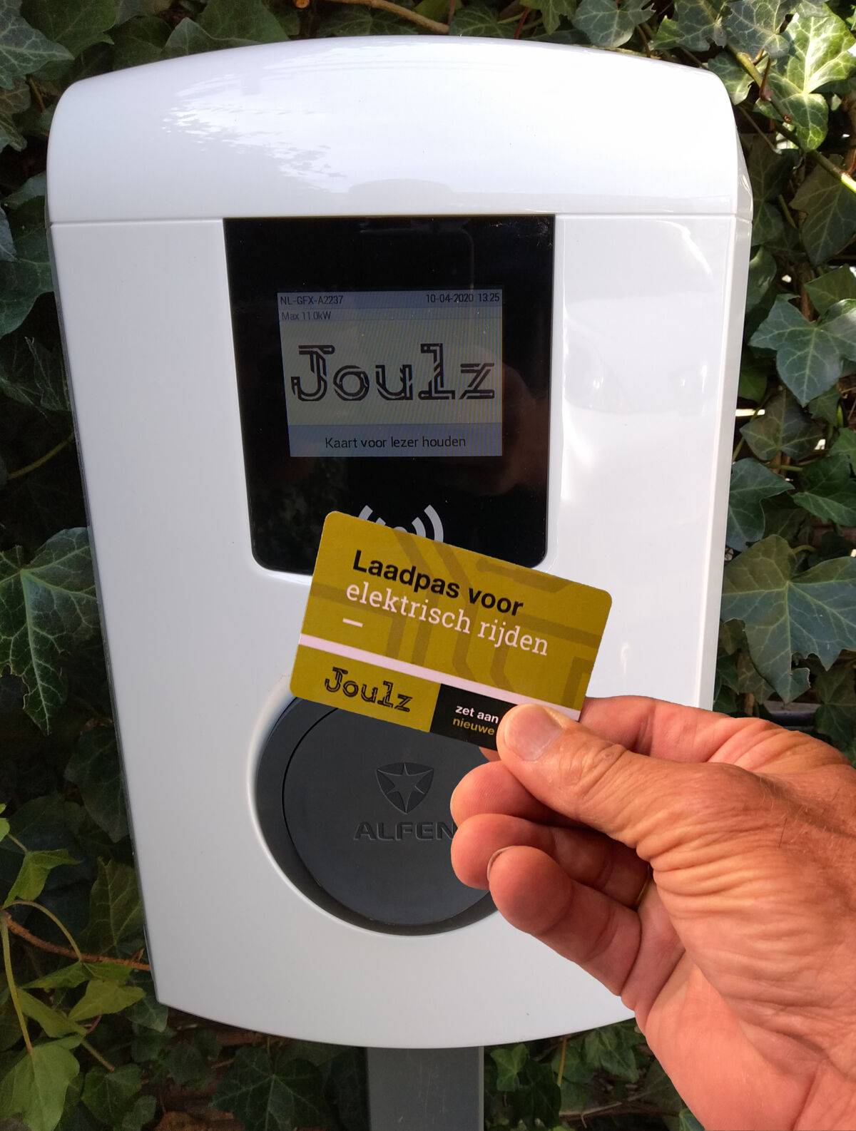 Joulz laadpas tarieven NL