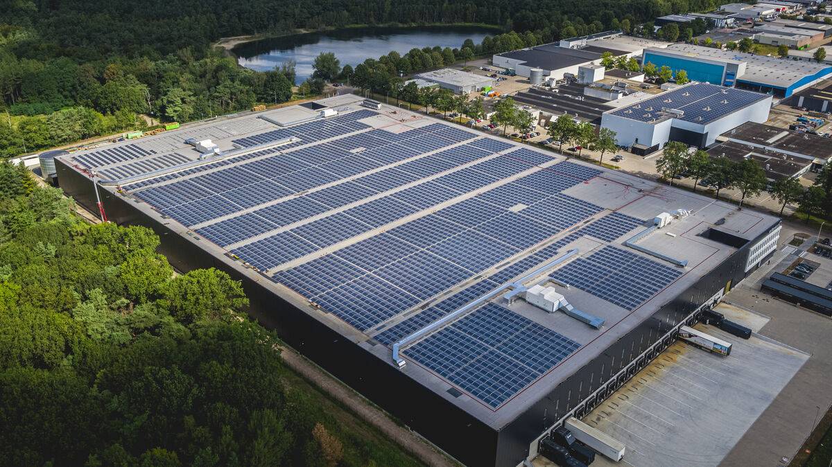 Duurzaam distriebutiecentrum in Tilburg