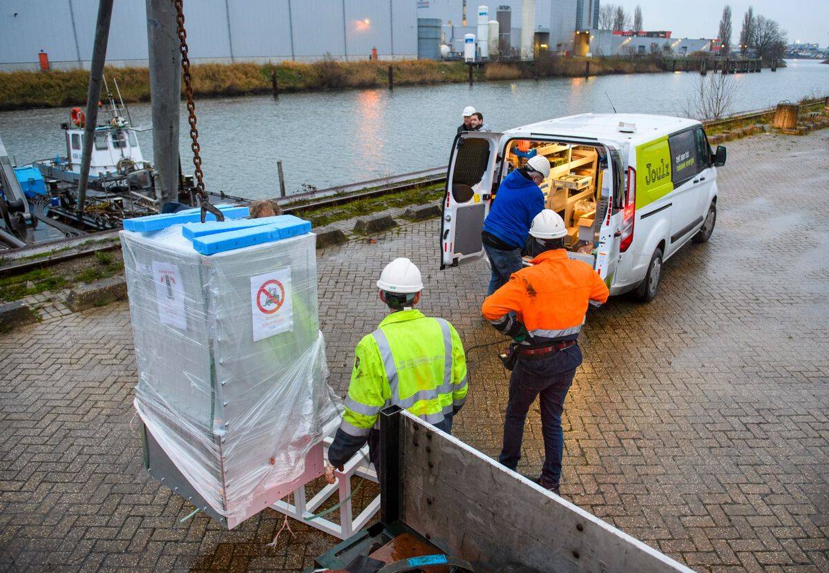 Gebruik walstroom om de haven te verduurzamen